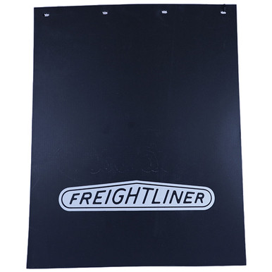 24 x 30 Inch Black Freightliner Logo Mud Flap - 3/8 Inch Thick - 4 ...