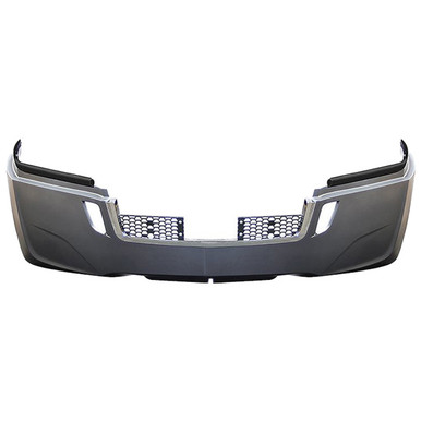 Gray Bumper Assembly Kit W/ Chrome Front Bumper Trim For Freightliner ...