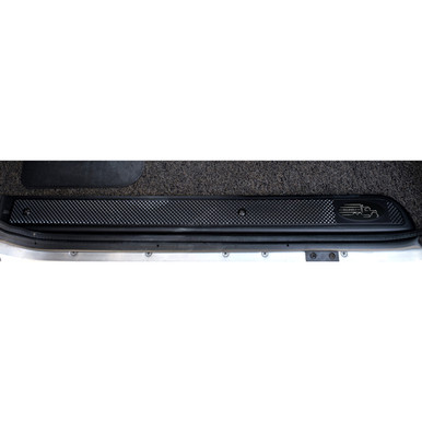 RealWheels Classic Black Diamond Billet Door Sills W/ Truck Emblem ...