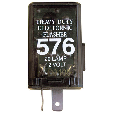 20- Lamp Heavy Duty Electronic Flasher, 2 Prong - 4 State Trucks