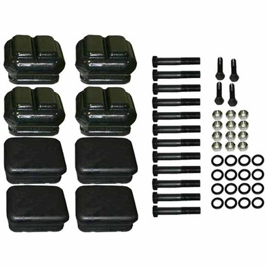 Premium Rubber Insulator Pad Kit W/ Hardware Replaces 10Qk36B, 10Qk36C ...