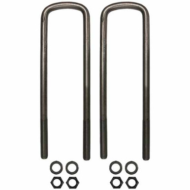 BESTfit Semi-Round U-Bolt Kit 3/4 X 3.5 X 15.25 Inch Grade 8 - E3800 ...