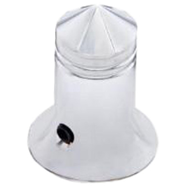 Chrome Pointed CB Radio Channel Knob - 4 State Trucks