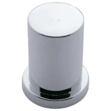 1 3/16 X 2 1/8 Inch Chrome Plastic Huck Nut Cover With Flange - 4 State ...