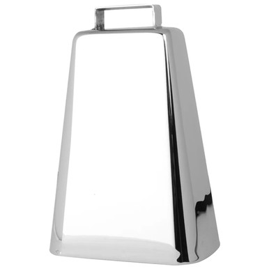 Medium Chrome Steel Cowbell - 4 State Trucks