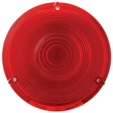 Red Plastic Lens For 4 Inch Combination Light - 4 State Trucks