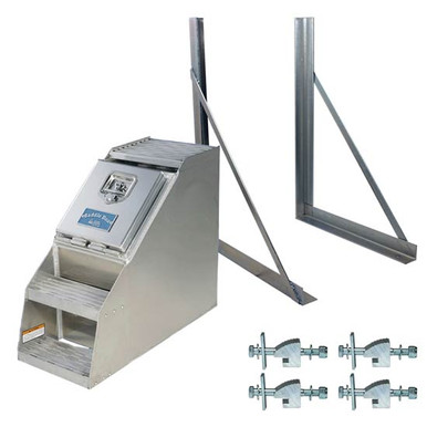 Merritt Aluminum Step Box Kit With Smooth Door 12 X 23.5 X 28.5 Inch ...