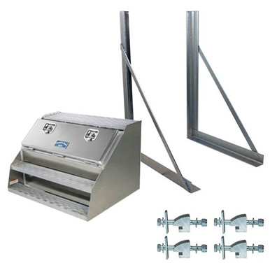 Merritt Aluminum Step Box Kit With Smooth Door 36 X 23.5 X 28.5 Inch ...