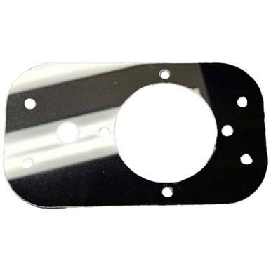 304 SS Dome Light Bracket With 1 Watermelon Light Hole For Freightliner ...