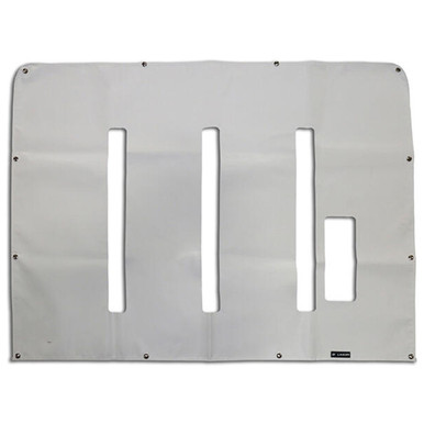 Belmore White Vinyl Winter front Truck Grille Cover - 4 State Trucks