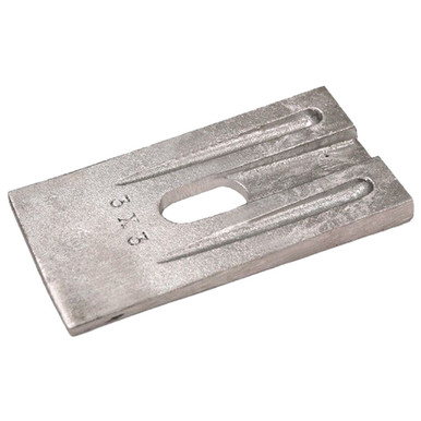 3 X 6 Inch 3 Degree Aluminum Spring Shim Wedge For International ...