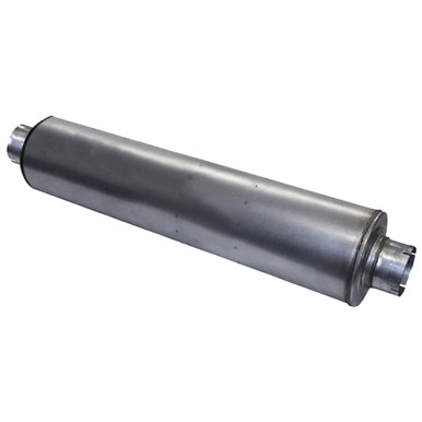 10 Inch Diameter Stack Muffler 5 ID / OD X 51.5 Inch OAL - 4 State Trucks