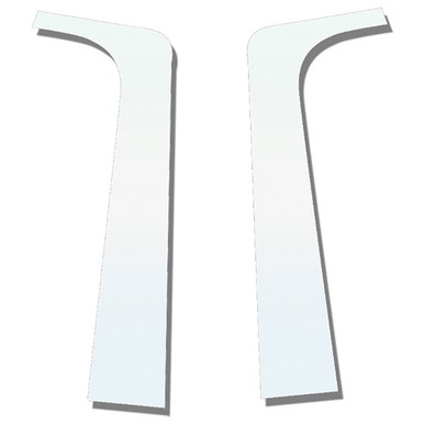 Stainless Steel Interior Windshield Side Post Trim For Peterbilt 379 ...