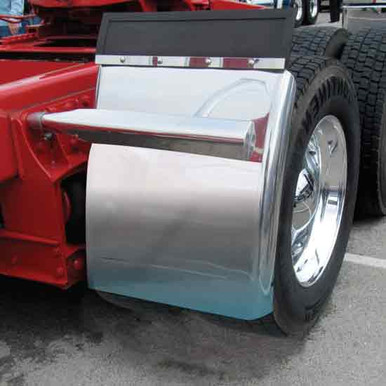 27 Inch Premium Stainless Steel Quarter Fender Kit - 4 State Trucks