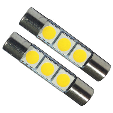 31MM Flat Type LED Bulb 5050 SMD Lumens 45LM 120 Degree - 4 State Trucks