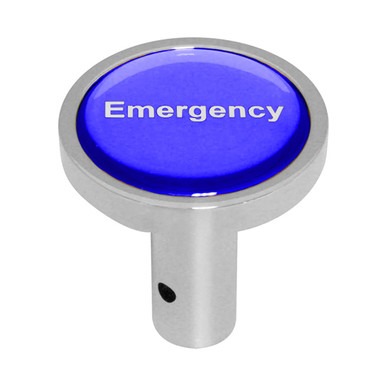 Emergency Long Pin Mount Air Valve Control Knob W/ Blue Sticker - 4 ...