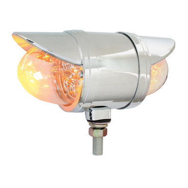 2 Inch Spyder LED Marker Light With Chrome Plastic Bezel - 4 State Trucks