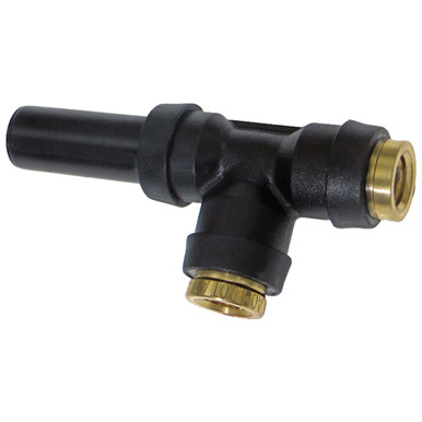 PLC Standpipe Run Tee 1/4 X 1/4 X 3/8 Inch - 4 State Trucks