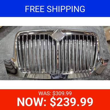 BLEMISHED: Chrome Plastic Factory Style Grille Replaces 3551015C99 For ...