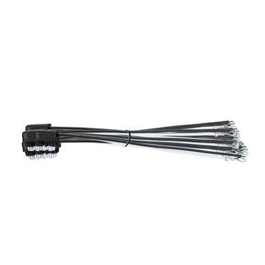 2 Wire Pigtail With 2 Prong Male Bullet Plug - 6 Inch Lead - 50 Pack ...
