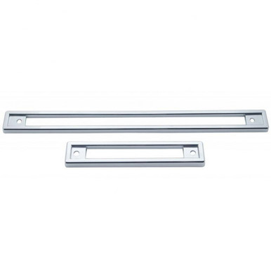 Chrome Dash Instrument Panel Trim For Peterbilt - 4 State Trucks
