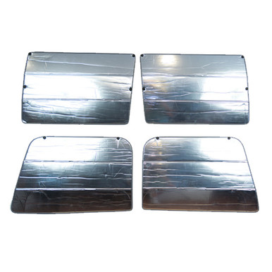 Economizer 4 Piece Window Shade Set For Peterbilt 579 - 4 State Trucks