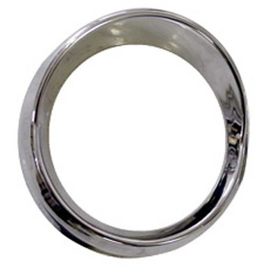 Chrome Plastic Pyrometer Gauge Cover W/ Visor - 4 State Trucks