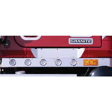 Stainless Steel Cab Panel W/ 8 Supernova Lights For Mack CV713 - 4 ...