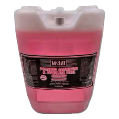 WAB Polished & Stainless Steel Cleaner- 5 Gallon - 4 State Trucks