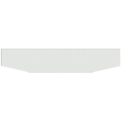 22 Inch Chrome Steel Standard Taper Boxed End Bumper W/ Tow Hole For ...