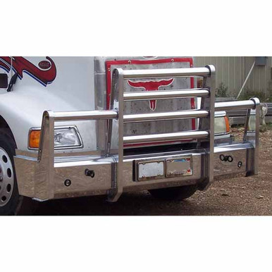 Aluminum Standard 4 Post I-Beam Upright Bumper Grille Guard For ...