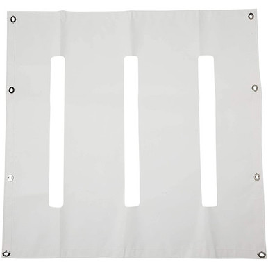 Belmor 3 Slot White Vinyl Winter Front For Kenworth W900L & Aerocab - 4 ...