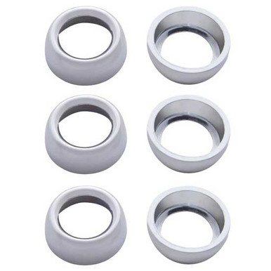 Chrome Toggle Switch Nut Cover For Freightliner (Pack Of 6) - 4 State ...