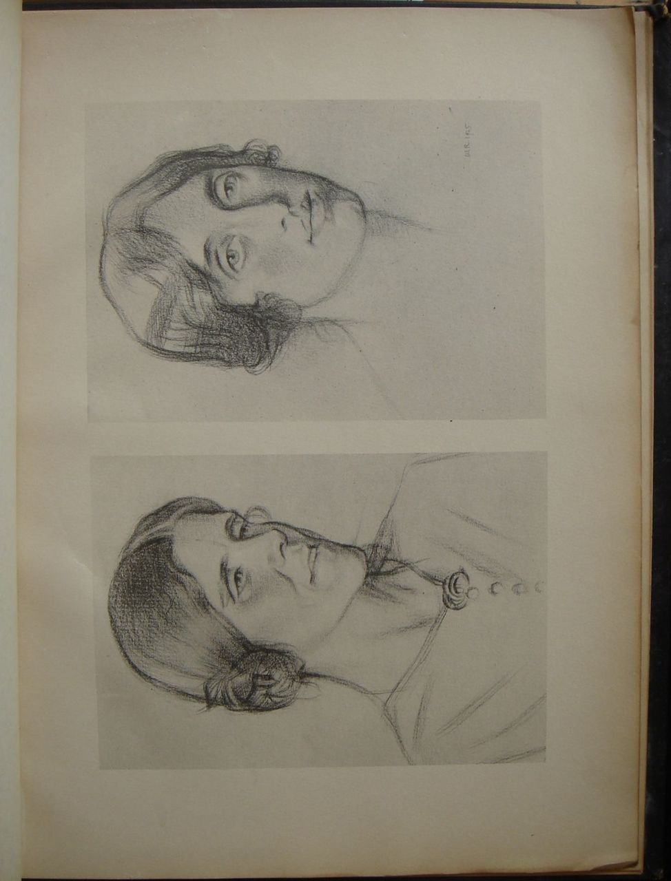 THE PORTRAIT DRAWINGS OF WILLIAM ROTHENSTEIN, by John Rothenstein 1927 ...