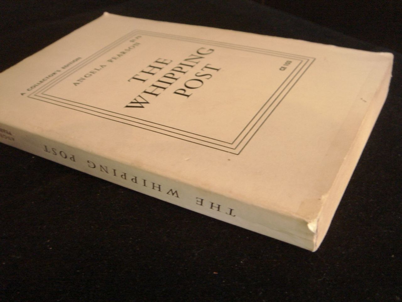 THE WHIPPING POST (2nd W-Club book) Angela PEARSON Vintage Paperbck ...