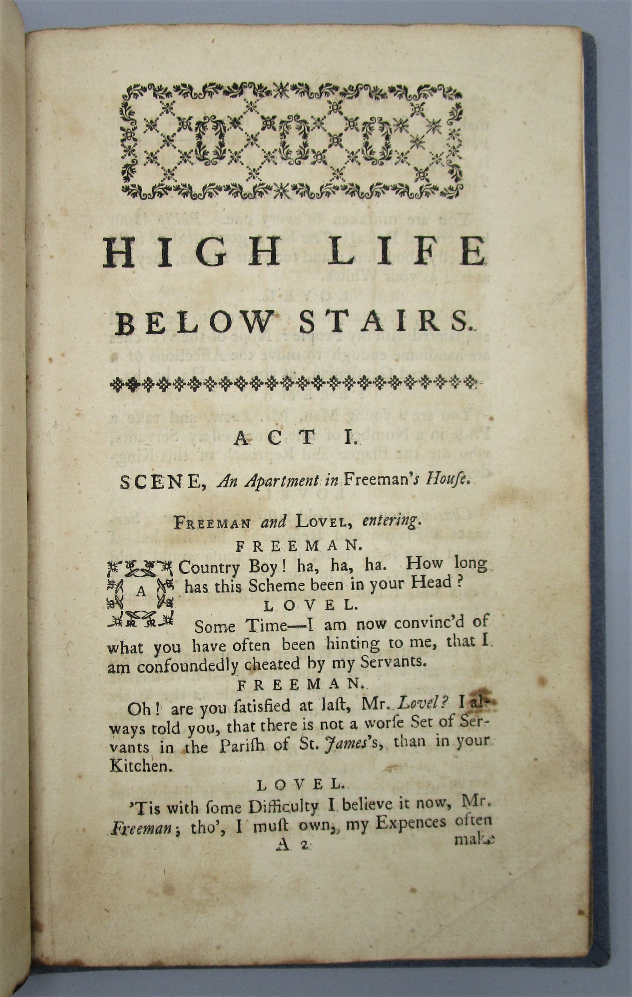 High Life Below Stairs | Panoply Books