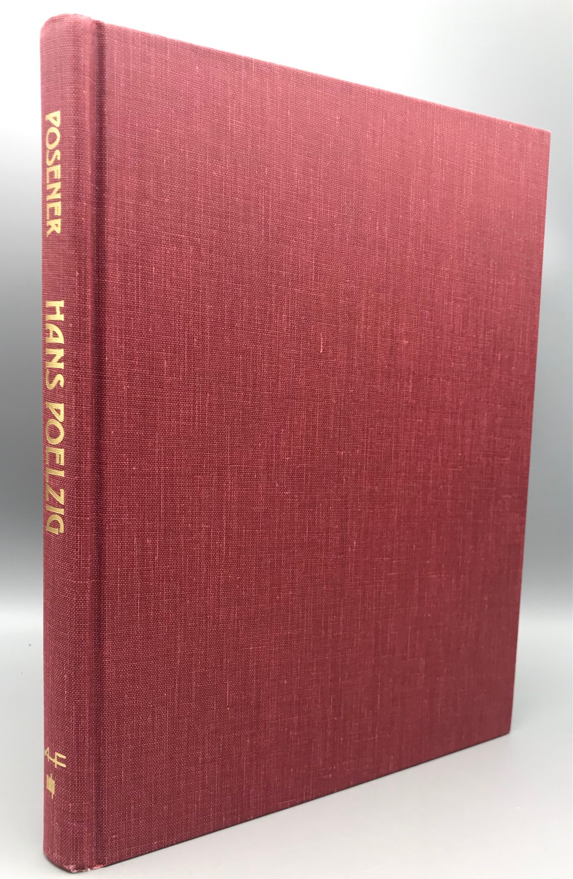 HANS POELZIG: REFLECTIONS ON HIS LIFE AND WORK, by Julius Posener ...