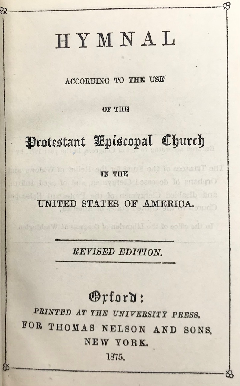 BOOK OF COMMON PRAYER & HYMNAL, Thomas Nelson and Sons - 1867 [Fine ...