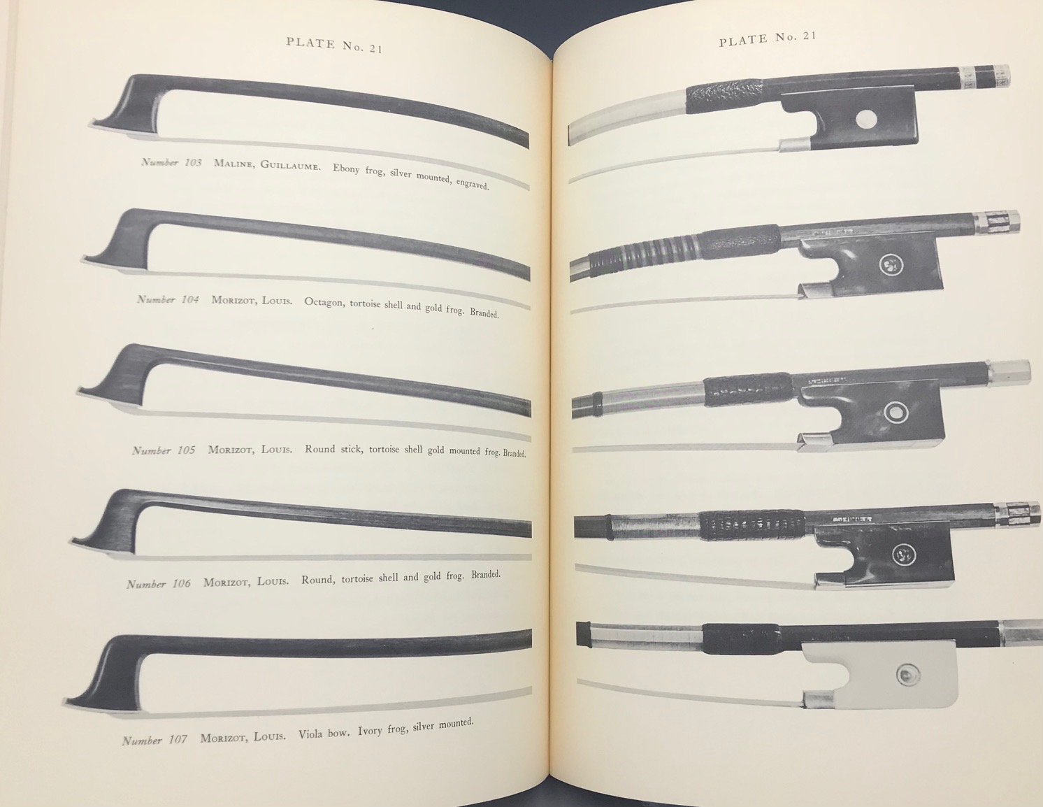 BOWS FOR MUSICAL INSTRUMENTS OF THE VIOLIN FAMILY, by Joseph Roda ...