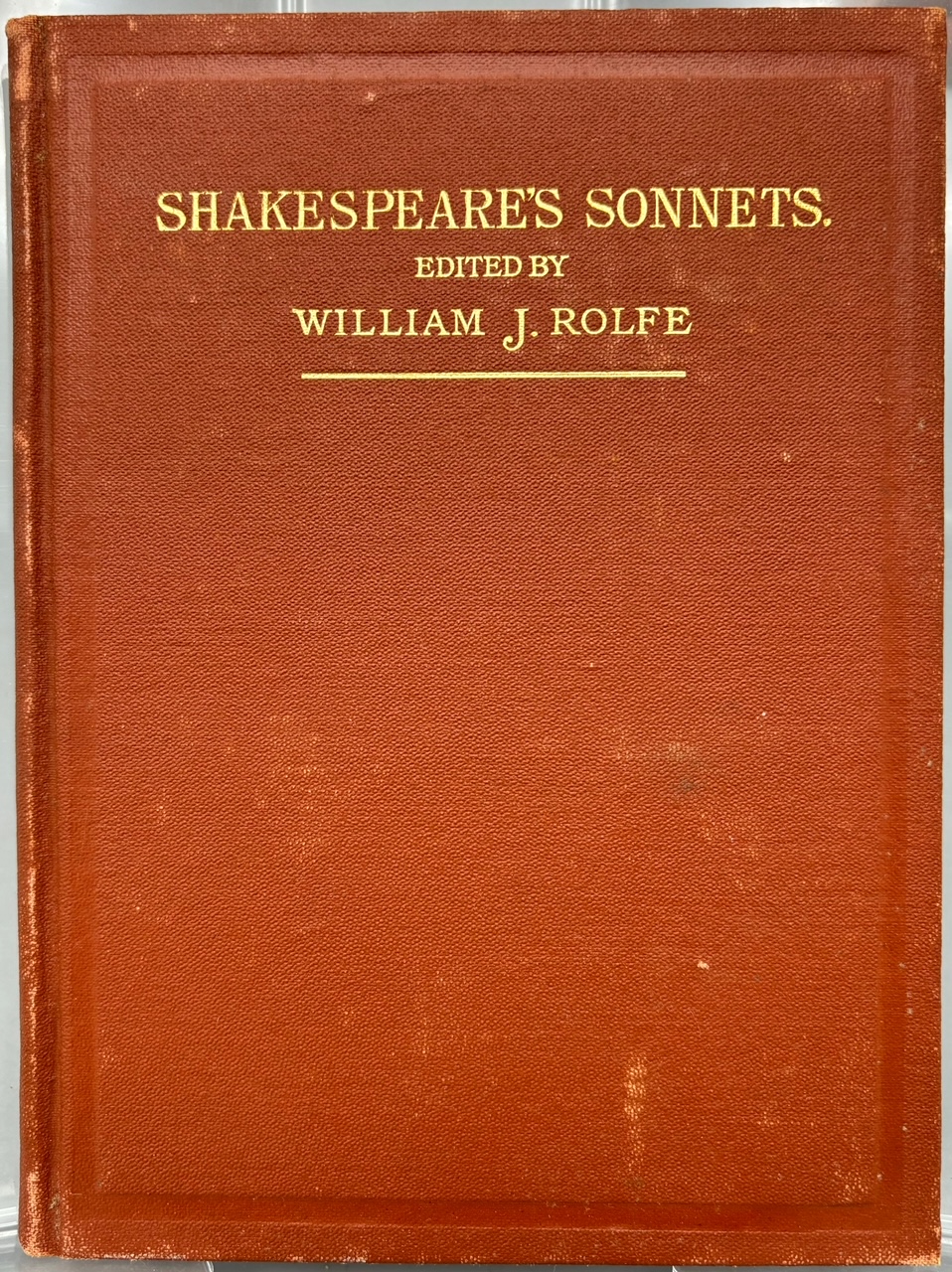 SHAKESPEARE'S WORKS 40 VOLUMES, edited by William J. Rolfe - 1898 ...