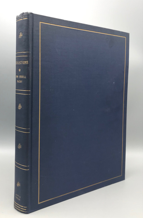 RECOLLECTIONS, by Anna Bissell McCay - 1938 [First Edition] | Panoply Books
