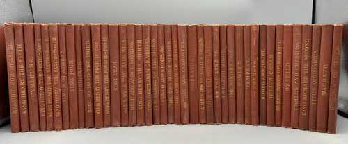 SHAKESPEARE'S WORKS 40 VOLUMES, edited by William J. Rolfe - 1898 ...