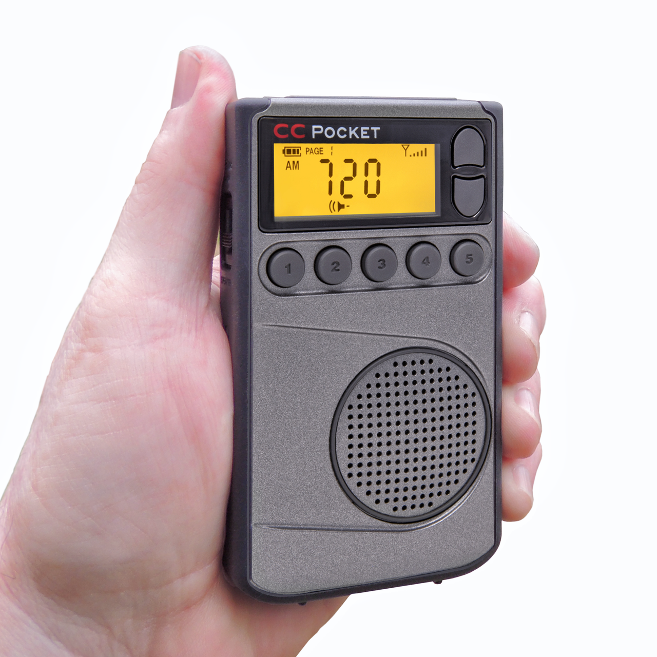 Orphan - CC Pocket AM, FM, NOAA Weather Radio + Alert with Clock and ...
