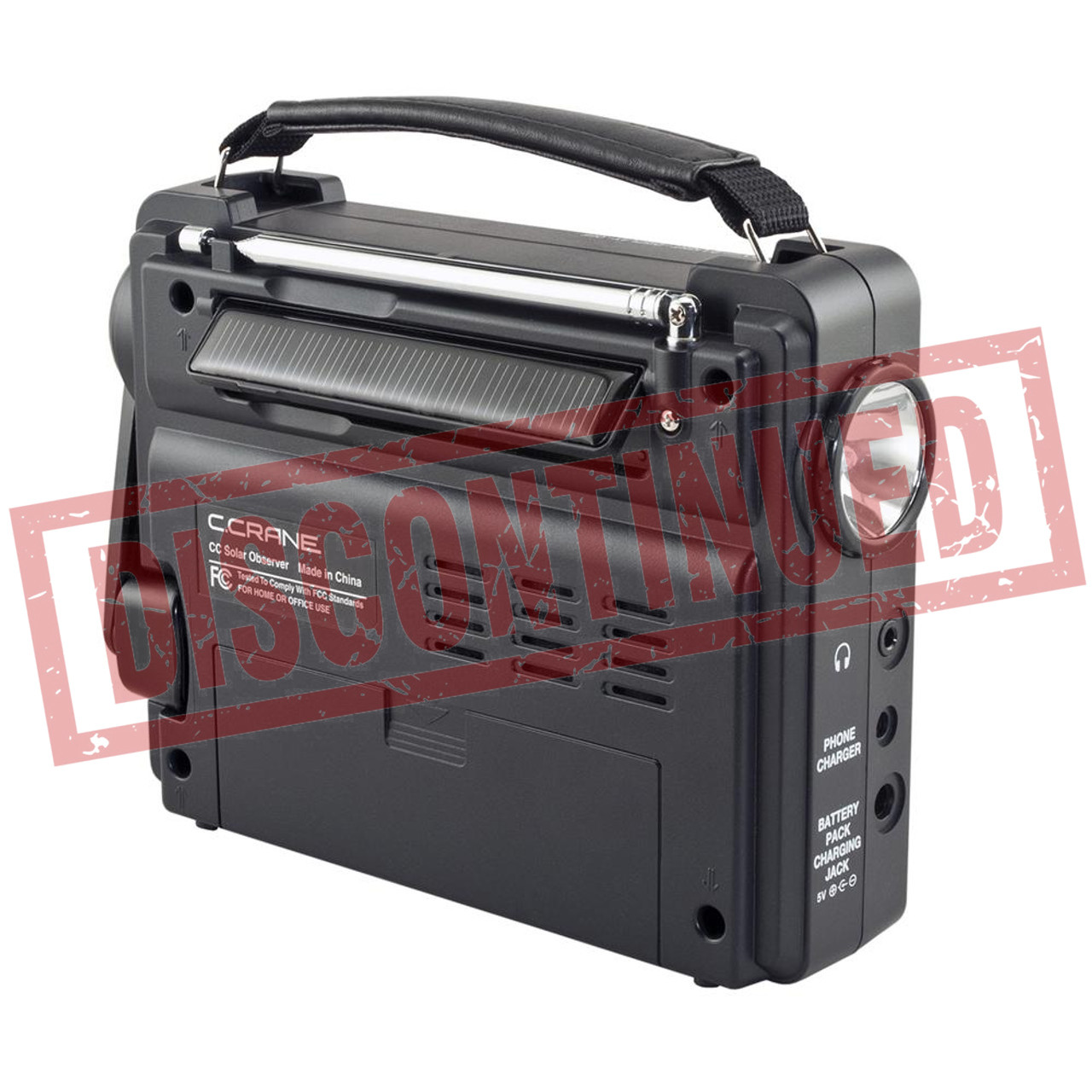 CC Solar Observer – AM FM Weather Windup Emergency Radio