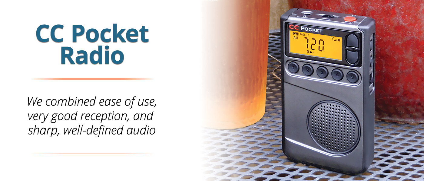 Portable Radios for Sale | AM/FM Radios & Antennas | C. Crane