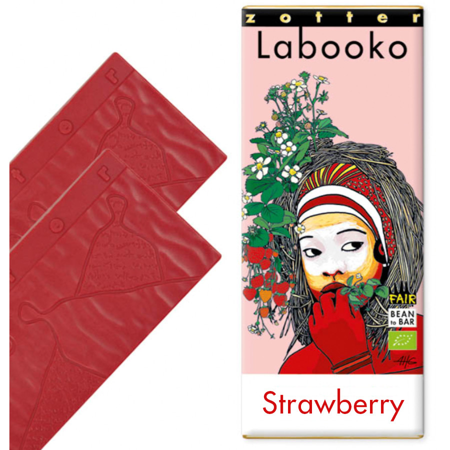 Zotter Labooko Strawberry 70g - Culinaris UK