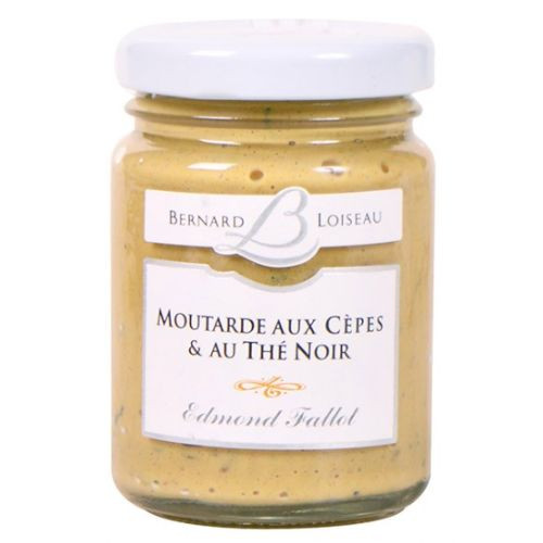 Edmond Fallot Mustard with Porcini & Smoked Black Tea 100g
