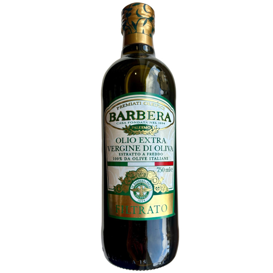 Barbera Extra Virgin Olive Oil, Filtered 750ml