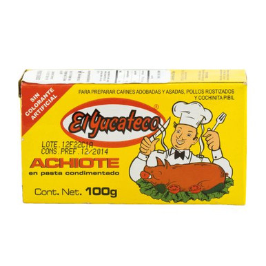 El Yucateco Achiote Paste 100g - Culinaris UK