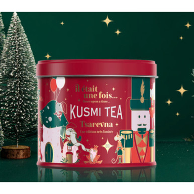 Kusmi Tsarevna Spiced Black Tea Nutcracker Tin Organic 120g
